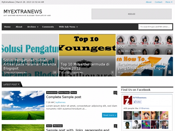 3 Column Blogger Templates